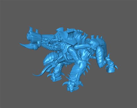 Stl File Alien Space Bugs Flamer Bug・3d Print Design To Download・cults