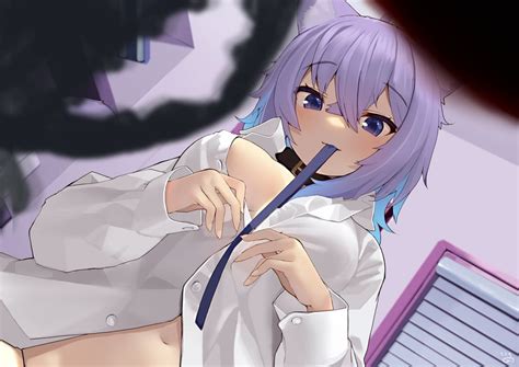 Nekomata Okayu Hololive Drawn By Nejime Danbooru