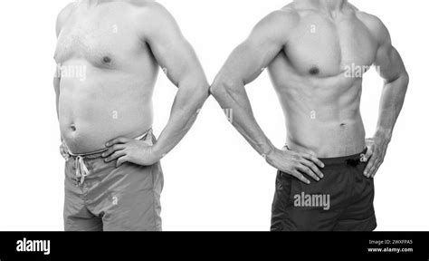 Cropped Models With Before And After Body Comparison Photo Of Before And After Body Comparison