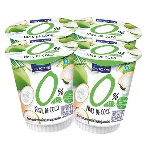 ดัชชี่ โยเกิร์ตปราศจากไขมันผสมวุ้นมะพร้าว 125 ก แพ็ค 4 Big C Online
