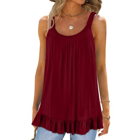 Rigardu Shirts For Women Womens Tops Ts For Women Womens Summer Tank