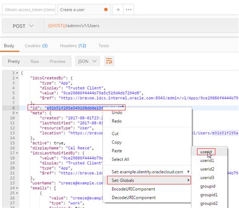 Using The Oracle Identity Cloud Service Rest Apis With Postman