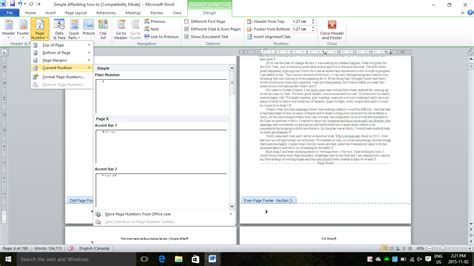 Viewing Header And Footer In Word Affiliateskop