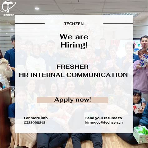 kim ngoc huynh on linkedin ♨️[techzen] tuyỂn dỤng fresher hr