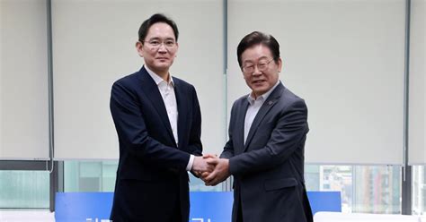 이재명·이재용 투샷에…소름 섹시 최민희 극찬