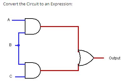 Solved Convert The Circuit To An Expression Chegg