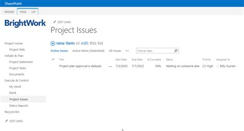 Sharepoint Project Tracking Guide And Best Practices Free Template