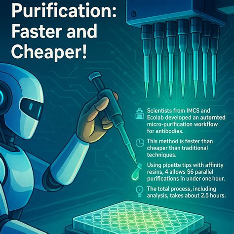 Imcs Ecolab Develops Automated Antibody Purification Workflow