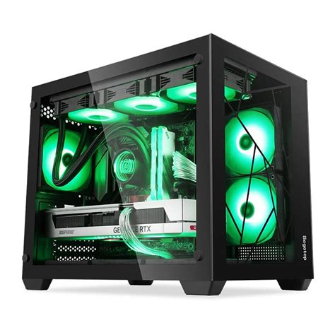 Gabinete Gamer Segotep Lumi Ii Mini Tower Kabum