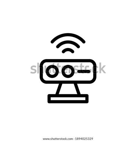 Motion Sensor Outline Icon Internet Think Stock Vector Royalty Free 1894025329 Shutterstock