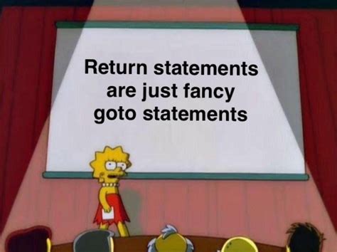 Truth About Return Statements