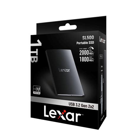 Ổ Cứng Di động Ssd Lexar Sl500 1tb Usb 32 Gen 2x2 Type C Lsl500x001t