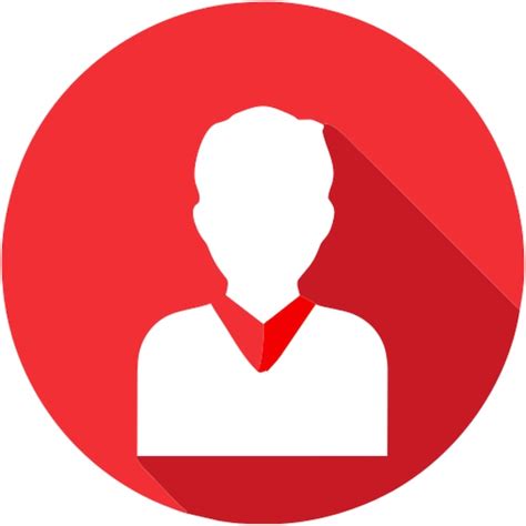 El Icono Rojo Vector Premium