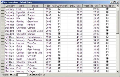 Vba For Microsoft Access Lesson Data Joins
