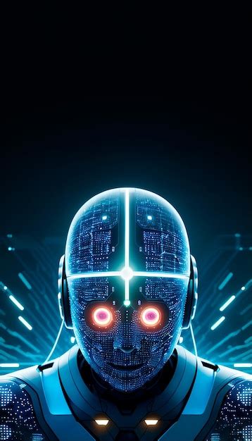 premium ai image ai machine learning contact in big data network connection