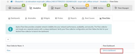Launch The Apstra Flow Dashboard Apstra Juniper Networks