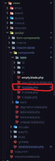 Column Row Iteration · Rappasoft Laravel Livewire Tables · Discussion 914 · Github