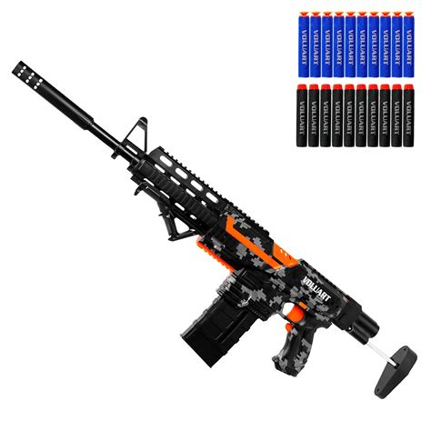 Buy Voluart Nerf Gun Electric Automatic Toy Guns For Nerf Guns Bullets 66ft Long Range Shooting