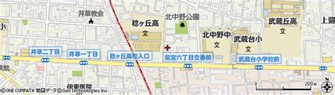 東京都中野区上鷺宮5丁目8 12の地図 住所一覧検索｜地図マピオン