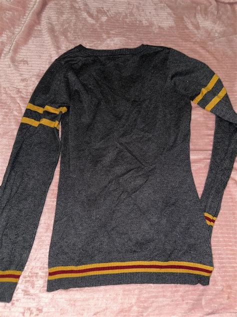 Hot Topic Harry Potter Gryffindor Cardigan Size M Ebay
