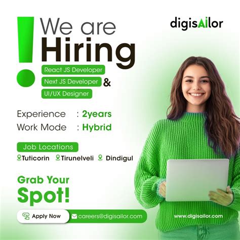 hiringnow techjobs developerjobs reactjs nextjs uiuxdesign