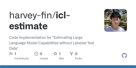 GitHub Harvey Fin Icl Estimate Code Implementation For Estimating