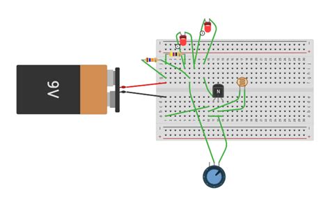 Circuit Design Automatic Night Light Tinkercad