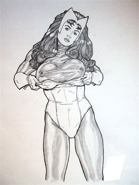 Rule 34 Avengers Female Female Only Frelncer Human Marvel Scarlet