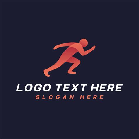 Sprinter Athlete Runner Logo Brandcrowd Logo Maker