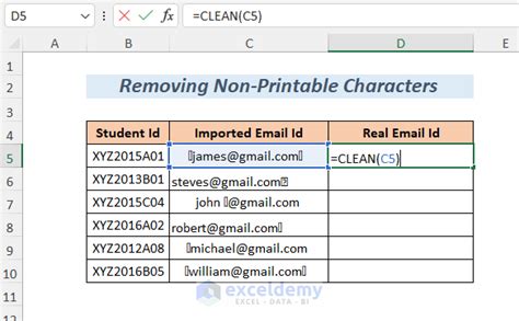 How To Use The Clean Function In Excel 10 Examples Exceldemy