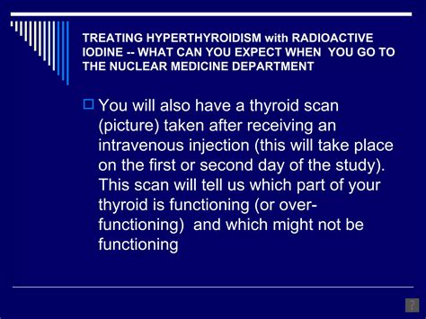 Treating Hyperthyroidism Ppt