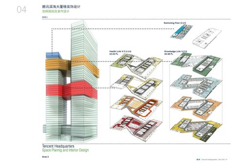 Tencent Seafront Towers Interior Design B H Architects Archdaily