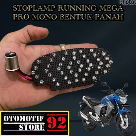 Jual STOPLAMP RUNNING MEGA PRO MONO BENTUK PANAH Shopee Indonesia