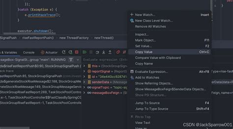Java如何从debug中获取对象的json数据java Idea在debug时怎么复制jsonobject或jsonarray的值 Csdn博客