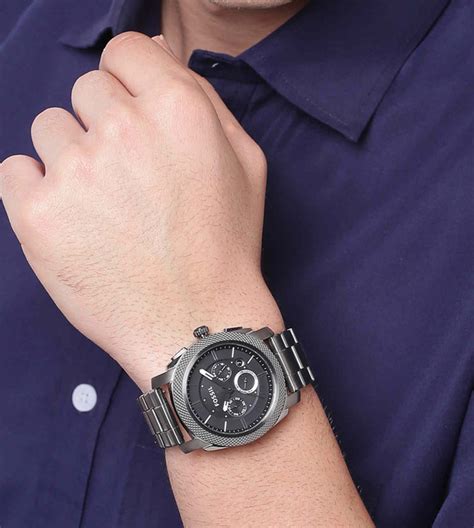 Buy Fossil Fs4662 Machine Chronograph Watch For Men Online Tata Cliq Luxury