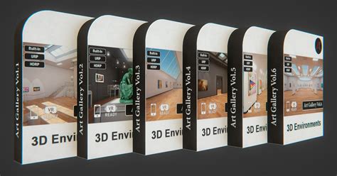 Art Galleries Bundle 3d Environments Unity Asset Store