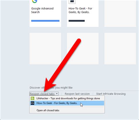 How To Restore Recently Closed Tabs In Chrome Firefox Opera Internet Explorer And Microsoft Edge