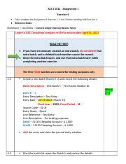 Assignment 1 Exercise 4 Of 8 Docx ACCT 2012 Assignment 1 Exercise 4