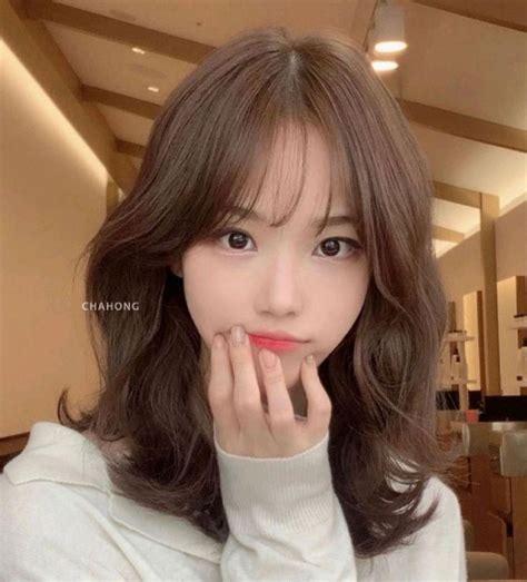 корейская чёлка Прически Стрижка для девочки подростка Идеи стрижки