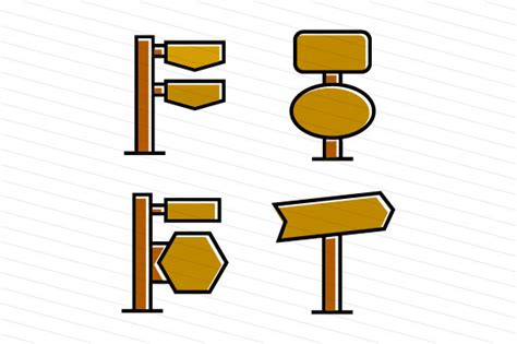 Traffic Sign And Street Signage Clip Art Graphic By Designfour