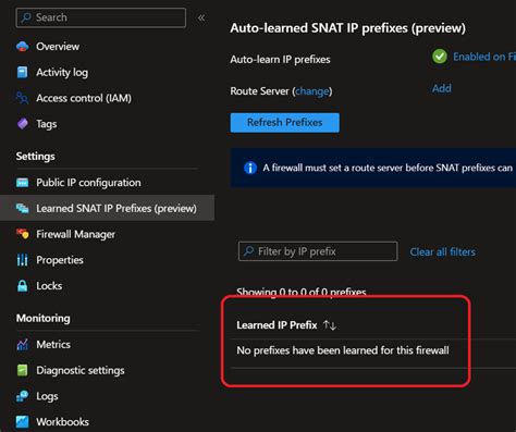 Azure You Can Now Enable Auto Learn Snat For Azure Firewall Preview