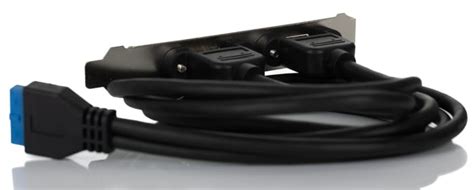 RS PRO RS PRO USB 3 0 Cable Female 20 Pin Socket To Female USB A X 2 Cable 900mm 796 6825