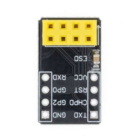 Esp 01 Esp8266 Esp 01s Model Of The Esp8266 Serial Breadboard Adapter To Wifi Transceiver Module