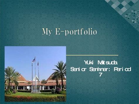 Senior Seminar Presentation Ppt Senior Seminar Presentation Ppt