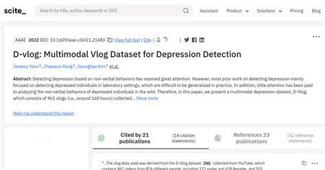 D Vlog Multimodal Vlog Dataset For Depression Detection