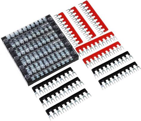 Row Ocr Dual Screw Terminal 600400 V 15 A Pre Insulation Terminal Barrier Strip Redblack Row Ocr Dual Screw Terminal 600400 V 15 A Pre Insulation Terminal Barrier Strip Redblack