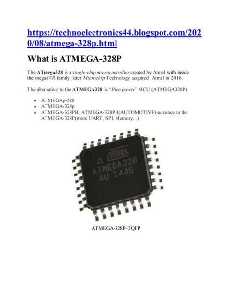 Atmega328p Docx Computer Peripherals Computing
