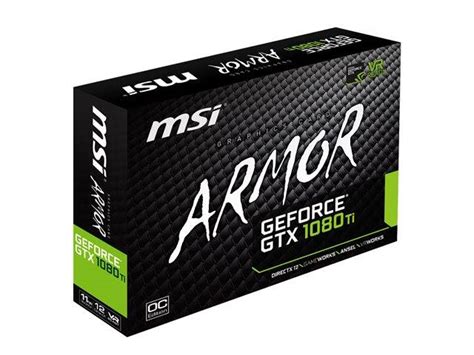 Msi Gtx Ti Armor G Oc Gb Gddr X V R