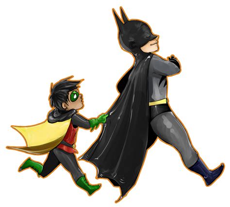 Chibi Batman And Robin