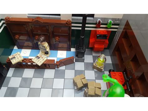 Lego Moc Ghostbusters Headquarters Modular Modification By Scaramanga